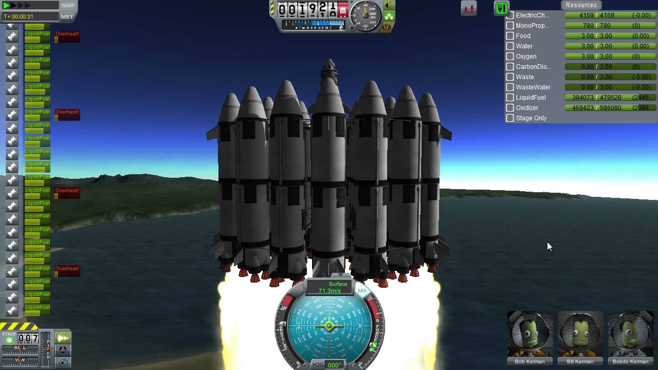 KSP super doooper heavy lift tutorial over 500t - YouTube