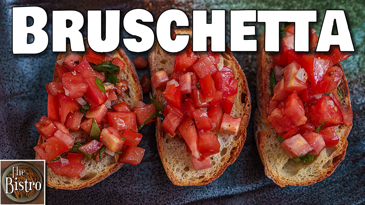 Easy BRUSCHETTA Recipe - YouTube