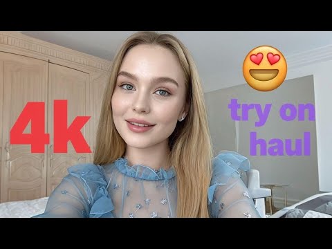 4K Micro Bikini Try-On Haul Transparent | Transparent Lingerie & See-through style