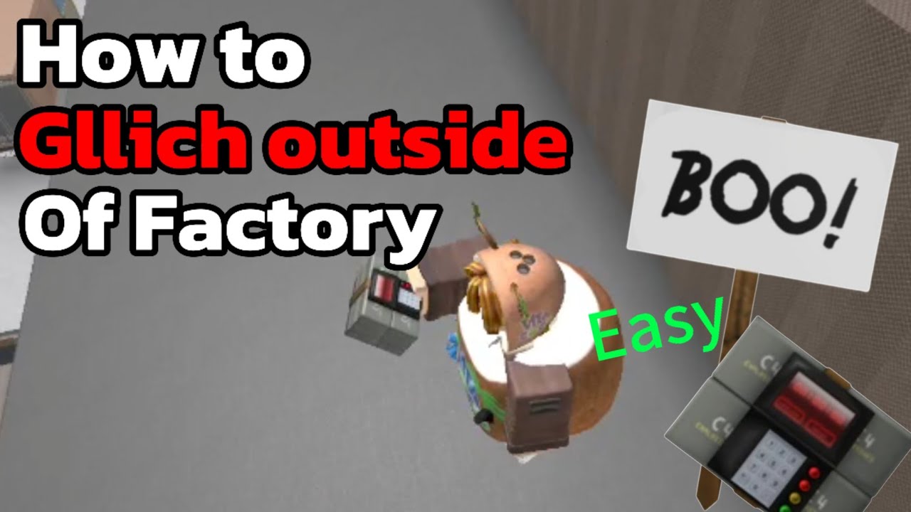 New Glitch in MM2! | Tutorial on how to glitch out in factory in Roblox ...