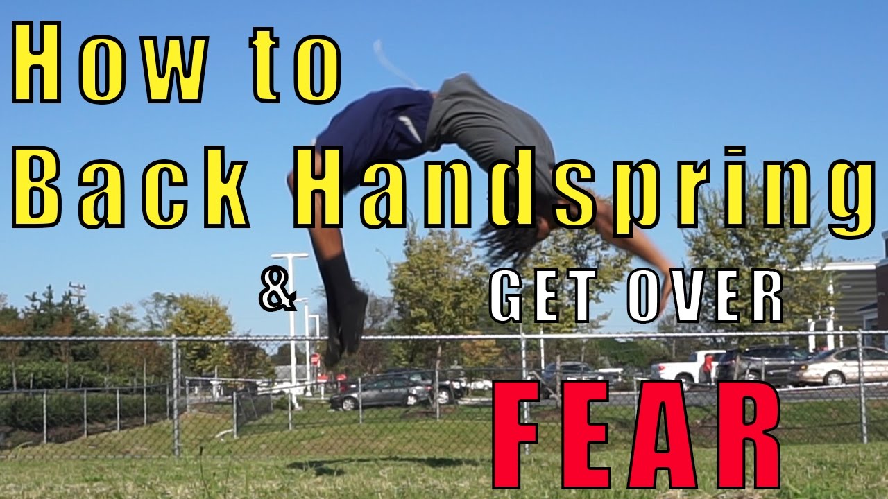 How to Back Handspring: Tips to Get Over Fear! - YouTube