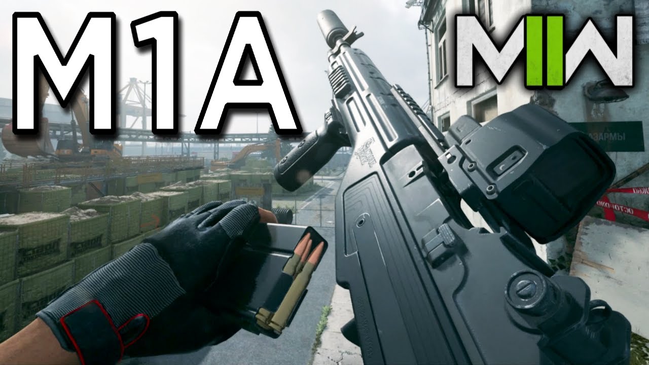 M1A Scout Squad/SOCOM Hybrid (SO-14) in Modern Warfare II Gameplay ...