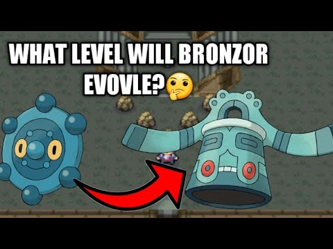 How to Evolve Bronzor to Bronzong on Pokemon diamond / pearl / platinum ...