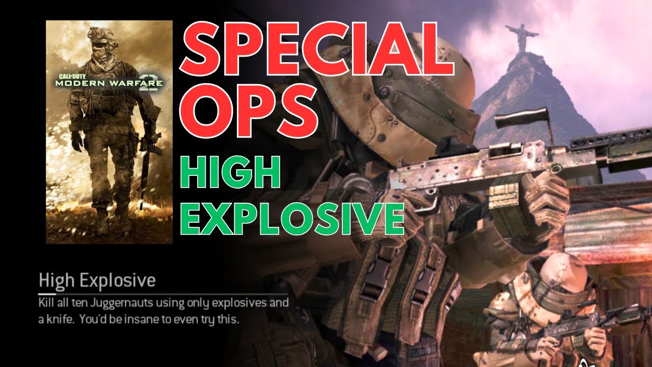 Modern Warfare 2 Special Ops Echo High Explosive - YouTube