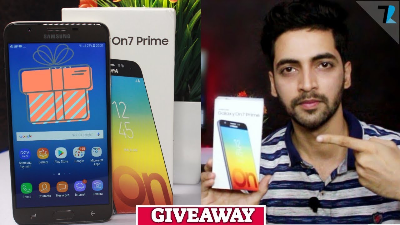 Samsung Galaxy On7 Prime GIVEAWAY!!! - YouTube