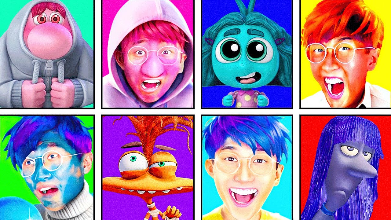 UNLOCKING ALL *INSIDE OUT 2 MORPHS* IN REAL LIFE?! (ALL MORPHS UNLOCKED ...