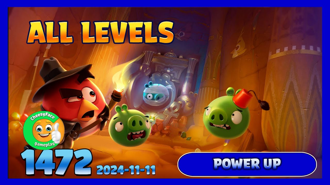 ALL LEVELS - HOW TO GET the HIGHEST SCORE POWER-UP in Angry Birds ...