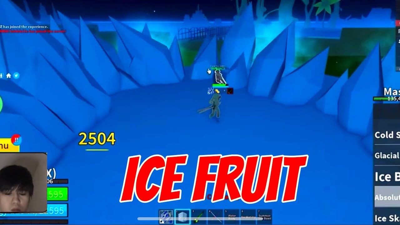 Ice Fruit gaming! Ice fruit pvp mode | Bloxfruits - YouTube