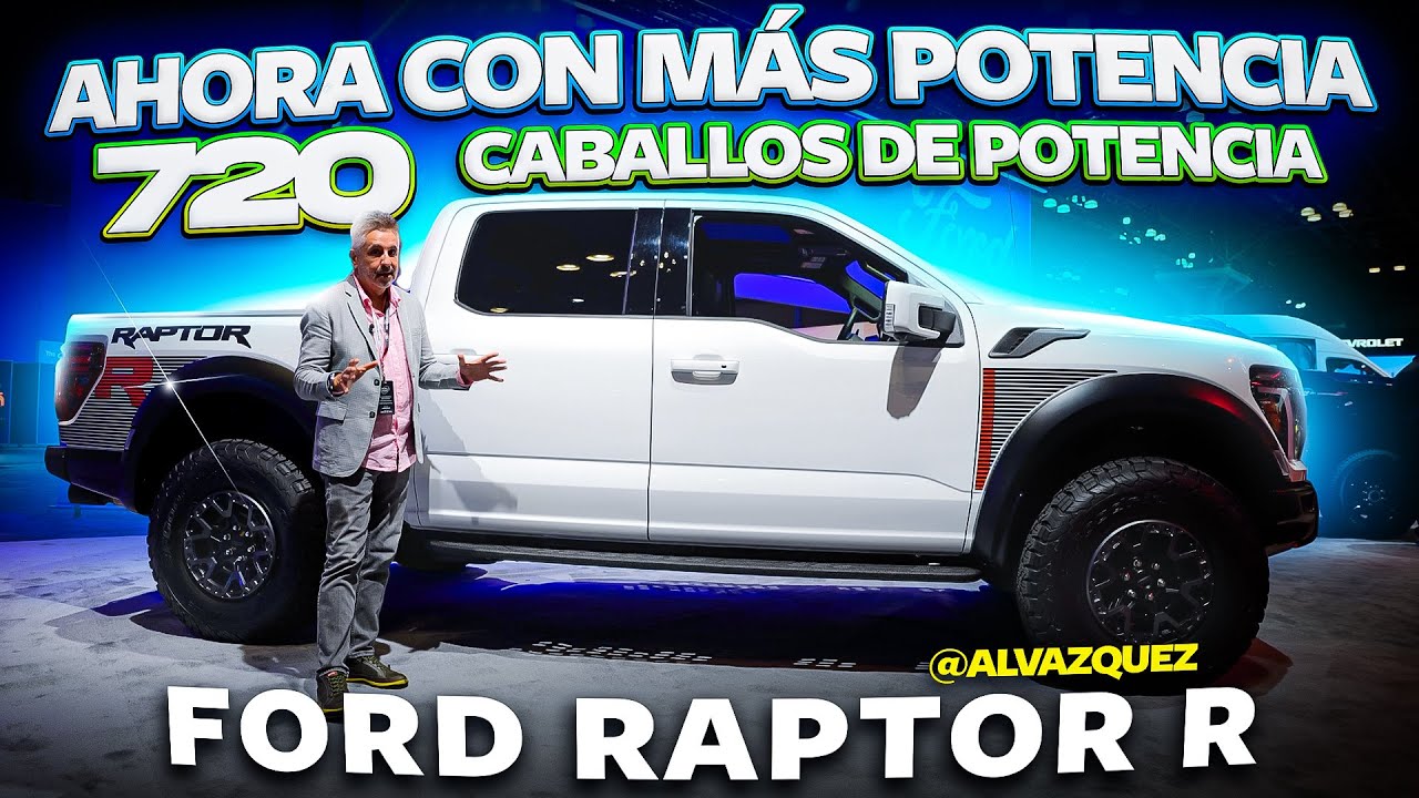 2024 Ford F-150 Raptor R • más potencia y torque aumentará tu ...