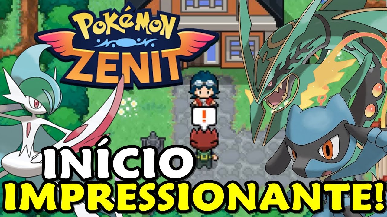 Pokémon Zenit (Fan Game) - O Início com Um Torneio Completo! - YouTube