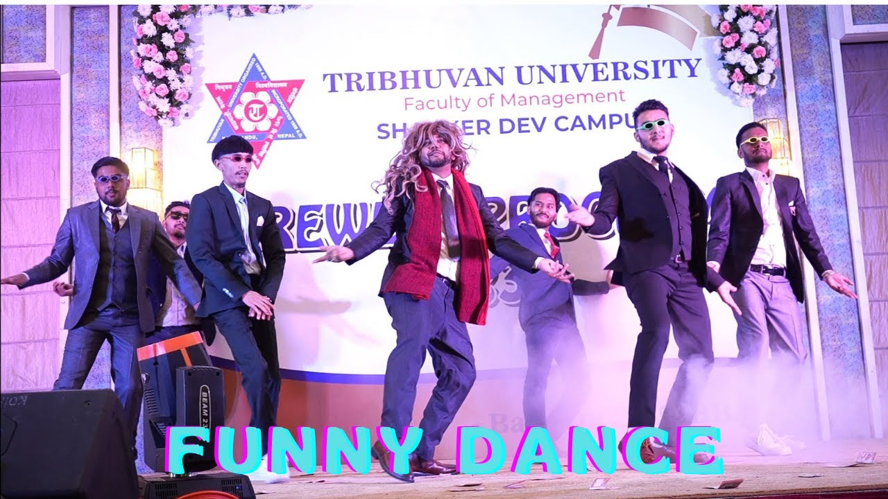 Best Funny Dance | Funny dance by BBA Students | Shanker Dev Campus ...