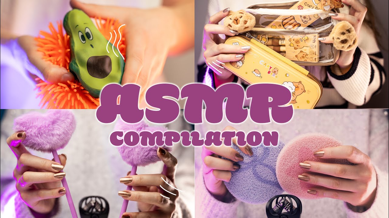 ASMR Compilation Of Most Tingly Sounds 🎵 - YouTube