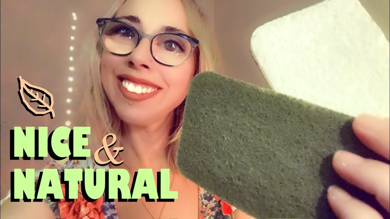 ASMR | Tingle Test: New Super Scratchy Eco Scour Sponges | 11 Dry ...