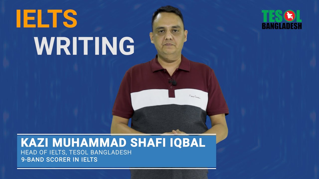 IELTS Writing | Course | Listening | KAZI SHAFI IQBAL SIR | TESOL ...