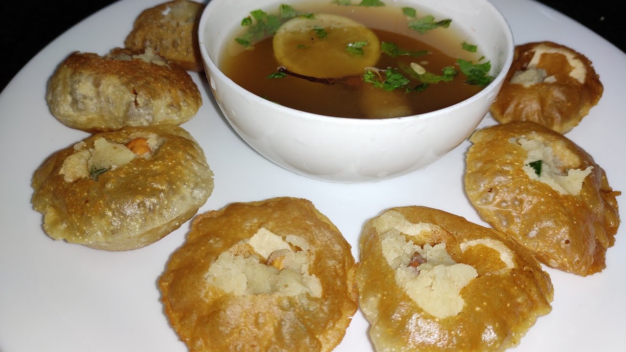 Easy and quick foochka recipe | panipuri recipe - YouTube