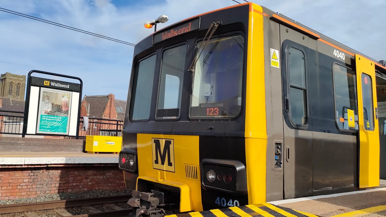 A Tour onboard Tyne & Wear Metro: Metrocar 4040 (Class 599) - YouTube
