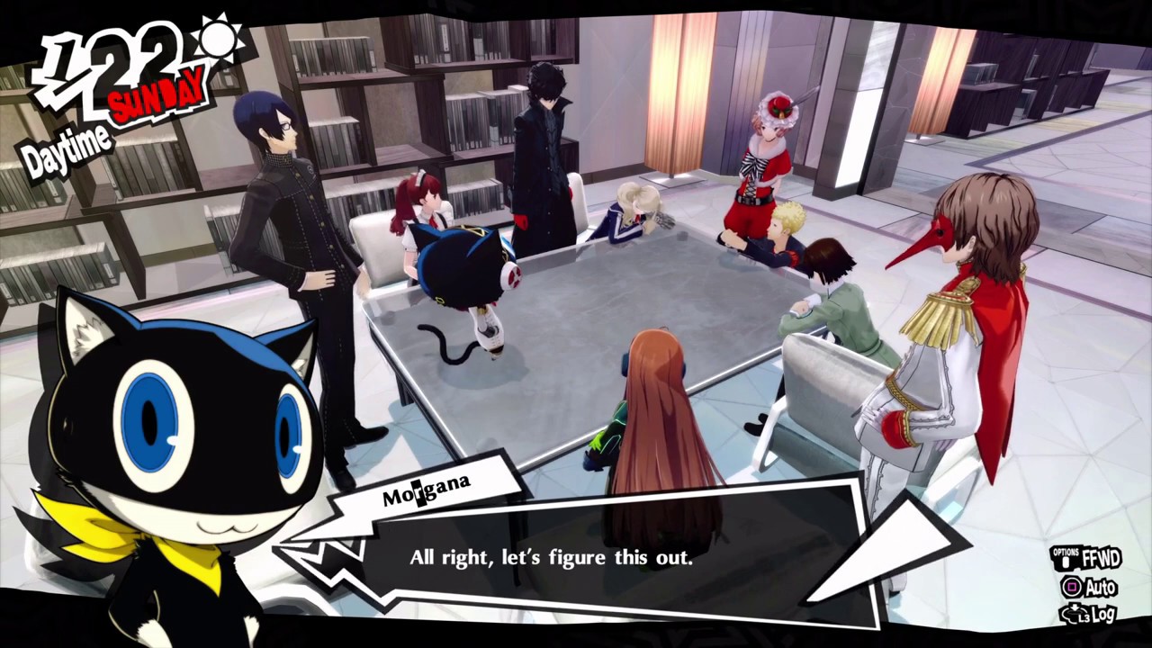 Persona 5 Royal - Discussion idle animations - YouTube