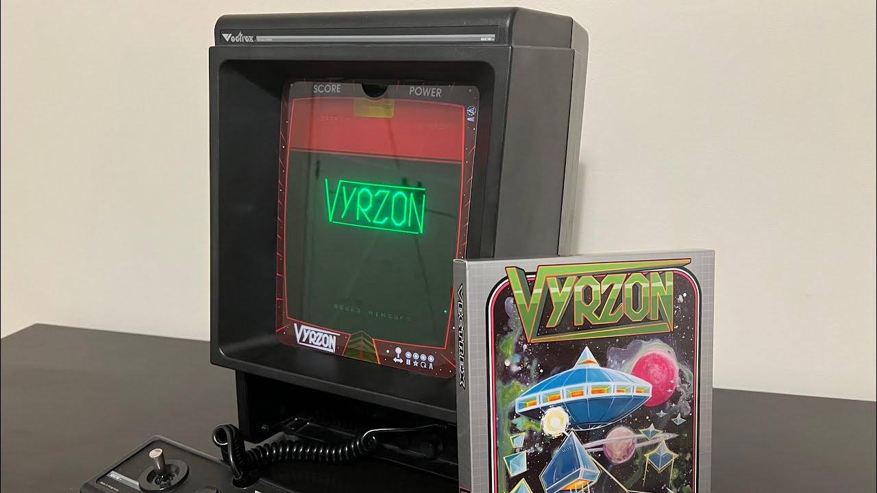 Vyrzon by Minsoft Review - The Best Vectrex Game of 2023? - YouTube