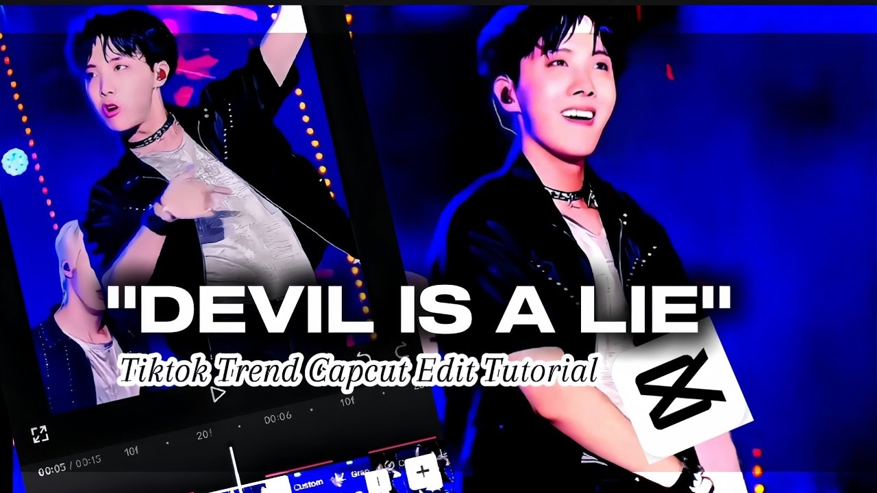 "DEVIL IS A LIE" Tiktok Trend Capcut Edit Tutorial - YouTube