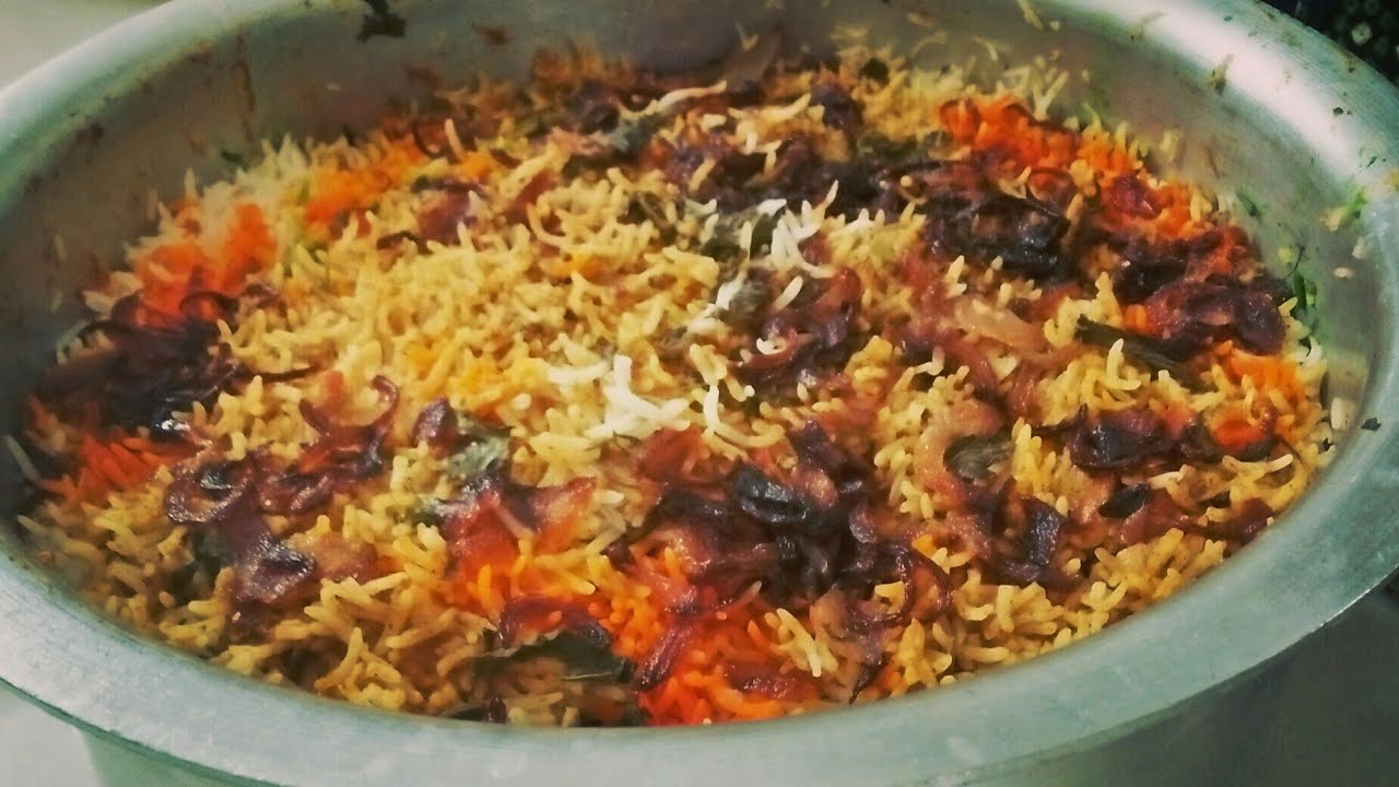 Damm chicken biryani recipe.4kg biryani. layer biryani recipe.chickrn ...