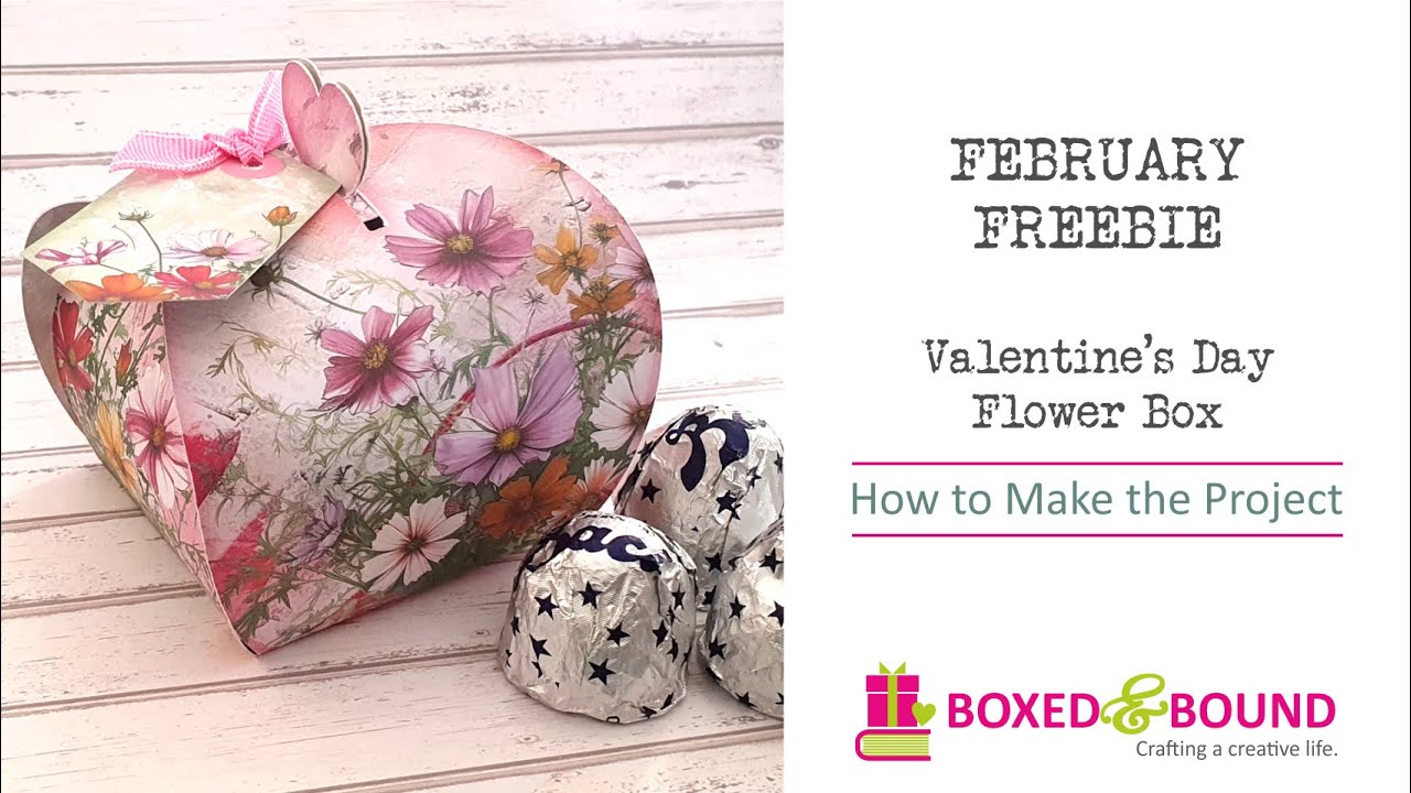 February Freebie - Valentine's Day Gift Box - YouTube