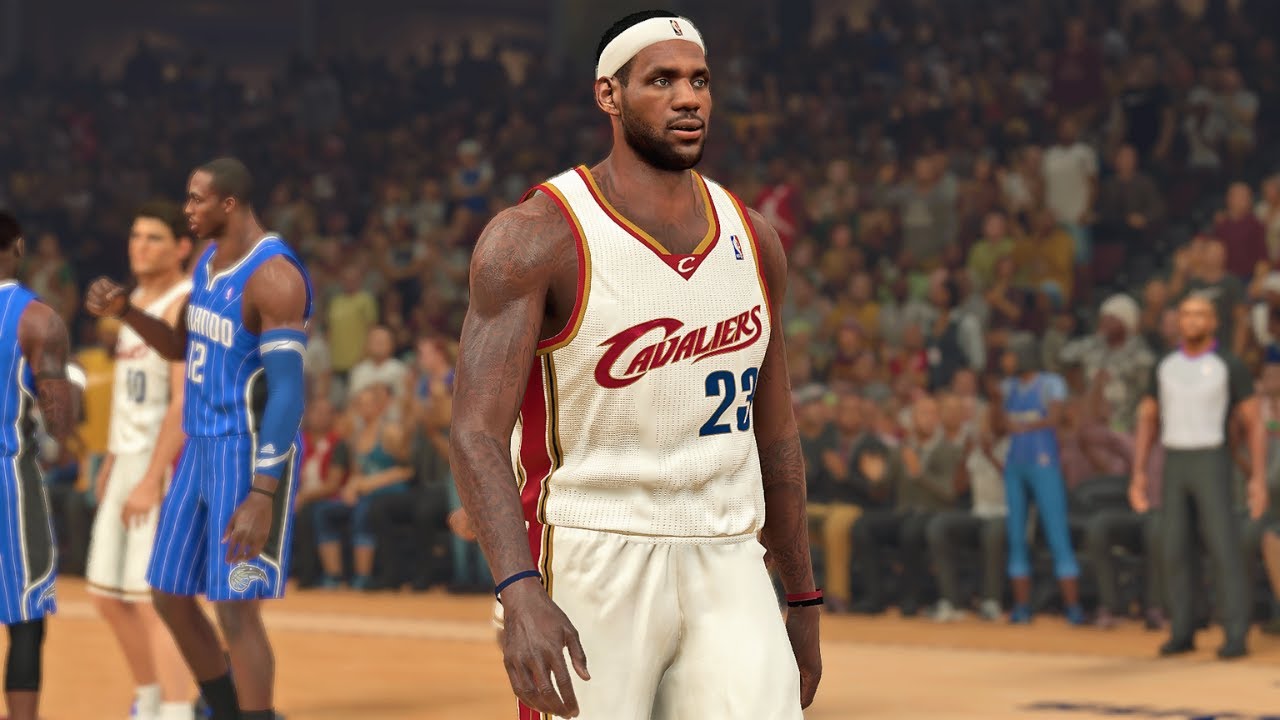 NBA 2K Retro Gameplay | Dwight Howard vs LeBron James | Orlando Magic ...