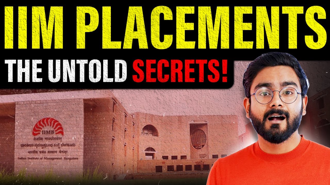 IIM Secrets REVEALED | The Untold SECRETS Behind IIM PLACEMENTS ...