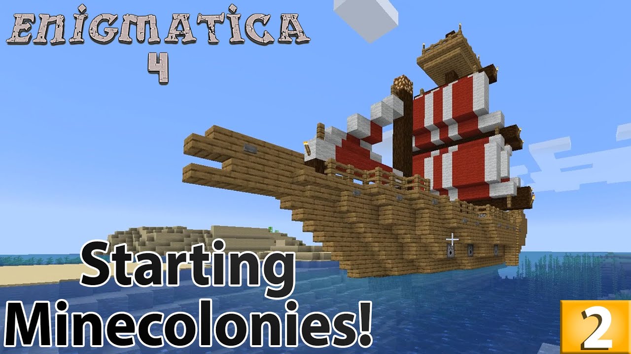 Beginning to build my kingdom | Enigmatica 4 Ep 2 - YouTube
