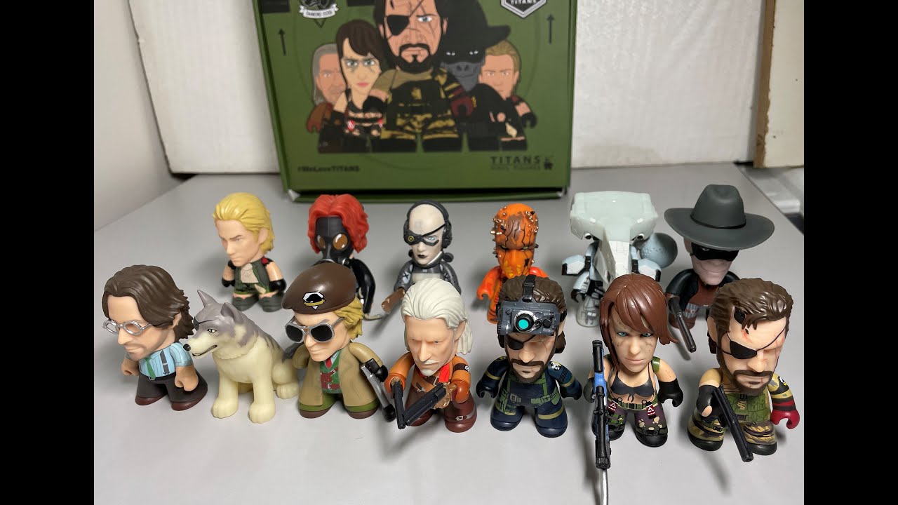 Metal Gear Solid V The Phantom Pain MGSV Titans Vinyl Figures [Blind ...