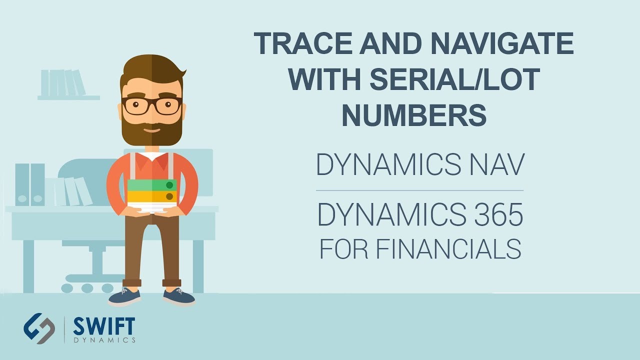 Trace and Navigate with Serial and Lot Numbers in NAV - YouTube