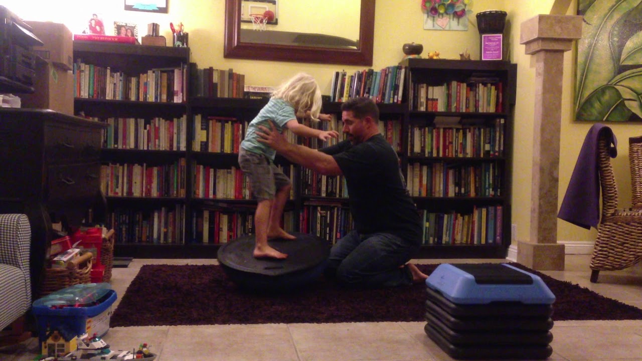 Getting Kids to Move More | Ep. 15 | "Surfing" on the Bosu Ball - Black ...