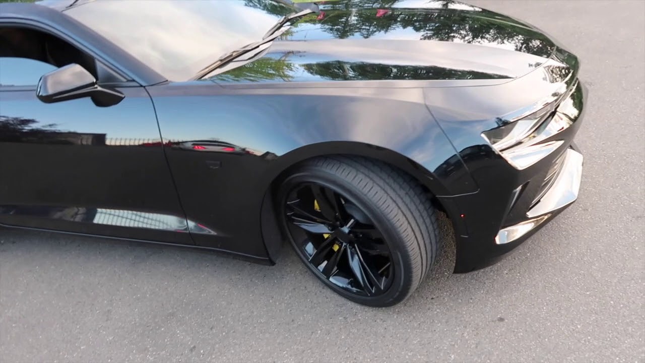 MODS/UPDATES TO MY 2017 2.OT CAMARO: BATMOBILE PACKAGE, VINYL WRAP ...