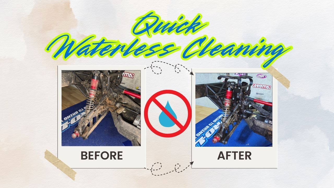 How to Clean Your RC Basher WITHOUT Water – The Secret to a Faster ...