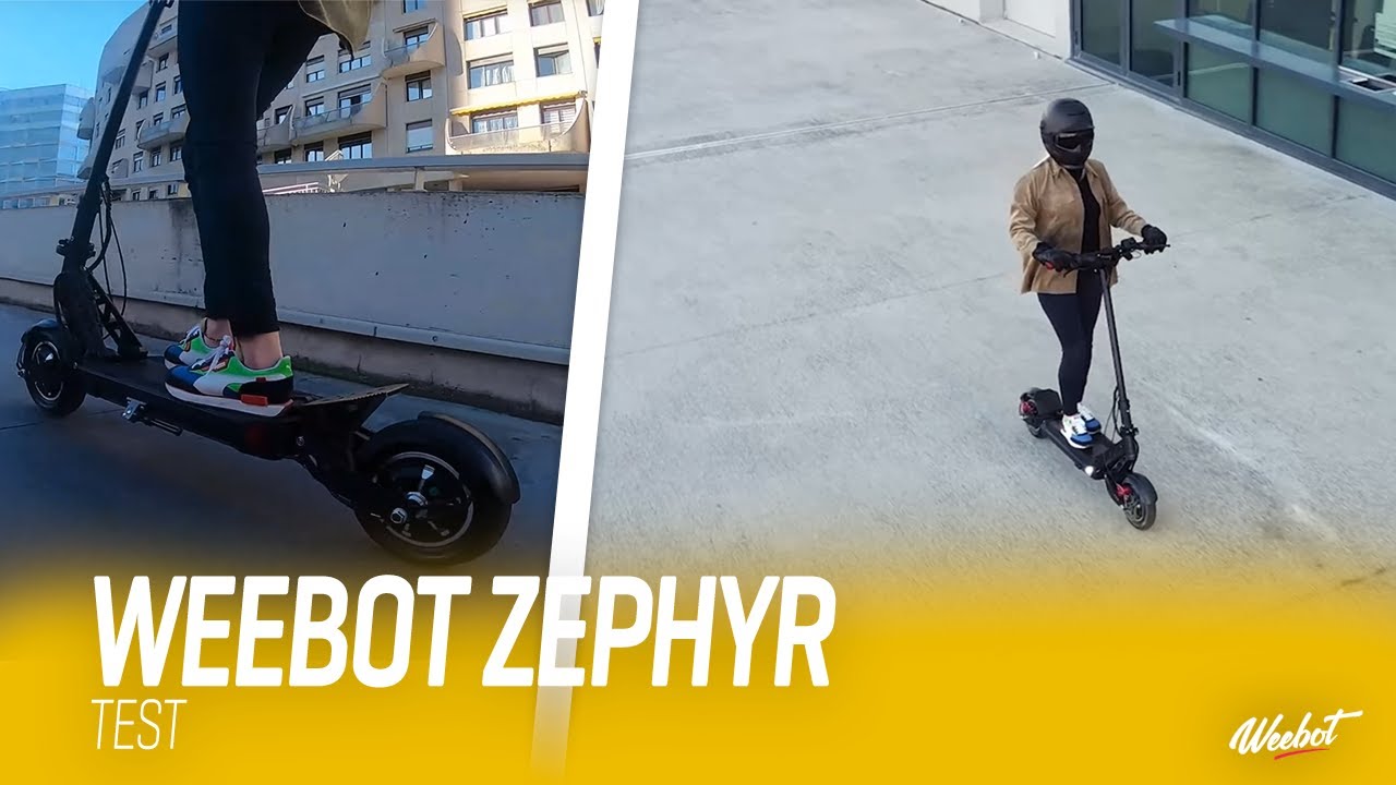 WEEBOT ZEPHYR : LE TEST DE CETTE MERVEILLE ! - YouTube