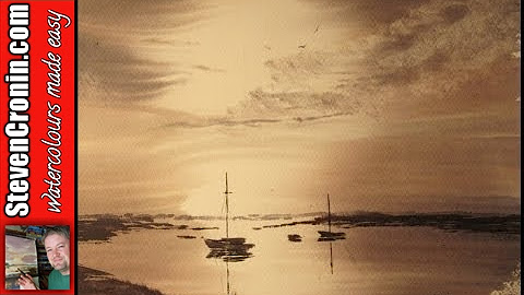 Steven Cronin Watercolor - YouTube