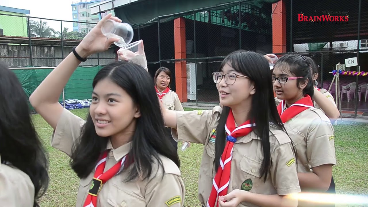 Brainworks Scouts along with Myanmar Scouts Association overnight Camp ...