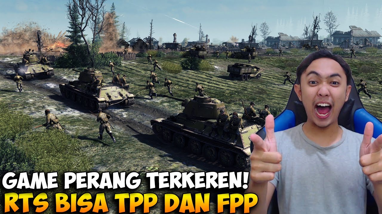 GAME PERANG PALING KEREN RTS TAPI BISA TPP DAN FPP - Call To Arms Indonesia - YouTube