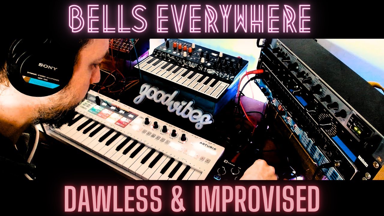 🔔 Bells Everywhere (DAWless | Improvised | Hardware Jam) - YouTube