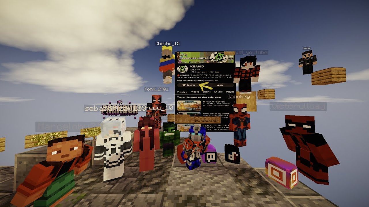 minecraft con subs server BEDROCK Y JAVA EN DIRECTO 100% survival #java #bedrock #minecraft # ...