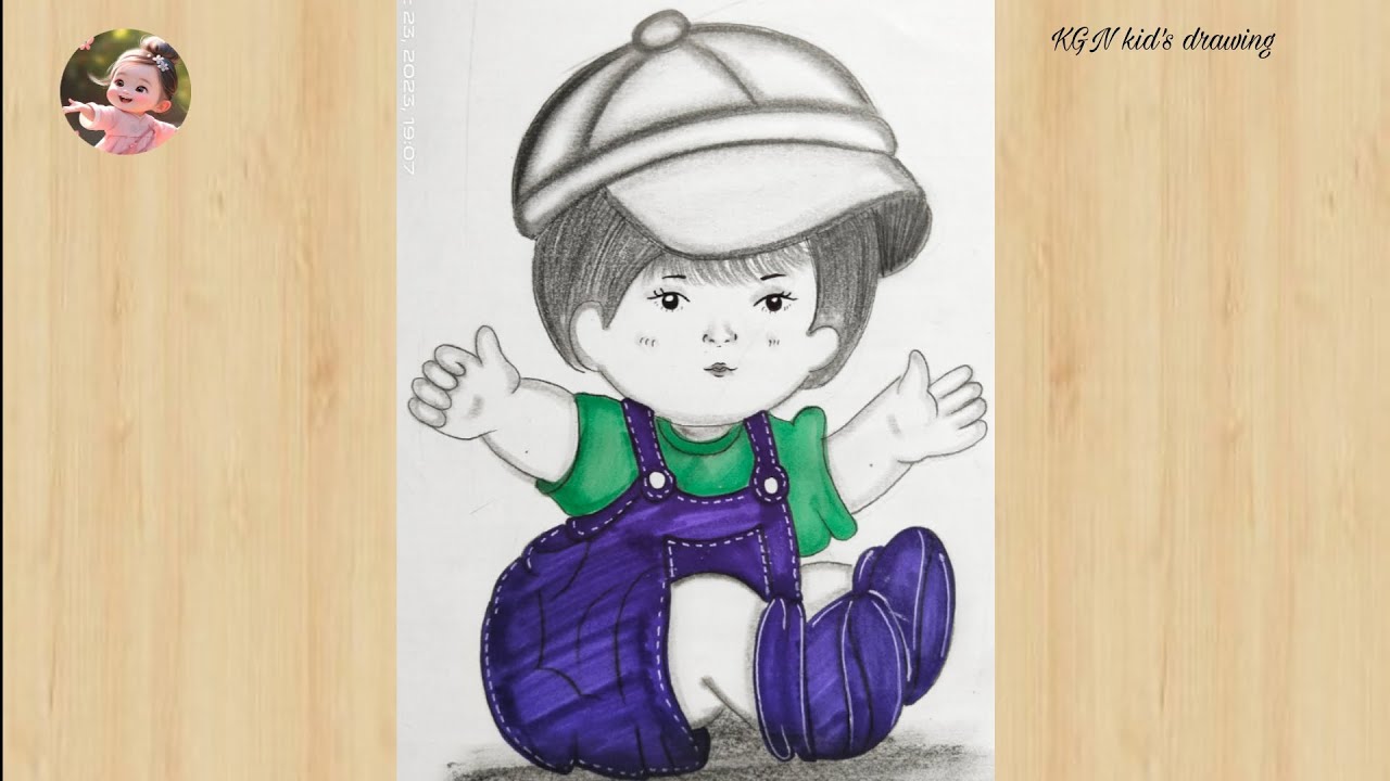 How to draw beautiful and Cute boy drawing - Pencil sketch for beginner ...