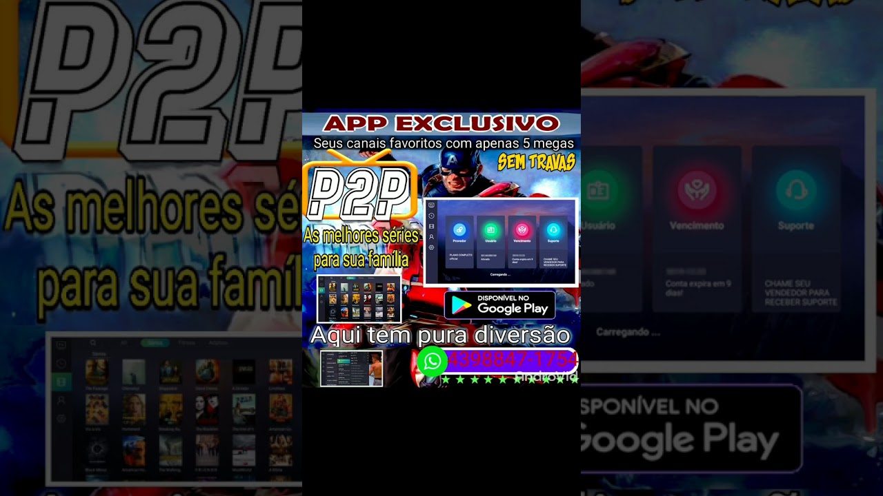 Sistema P2P canais sem travar - YouTube