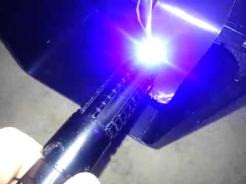 bad ass laser pointer - YouTube