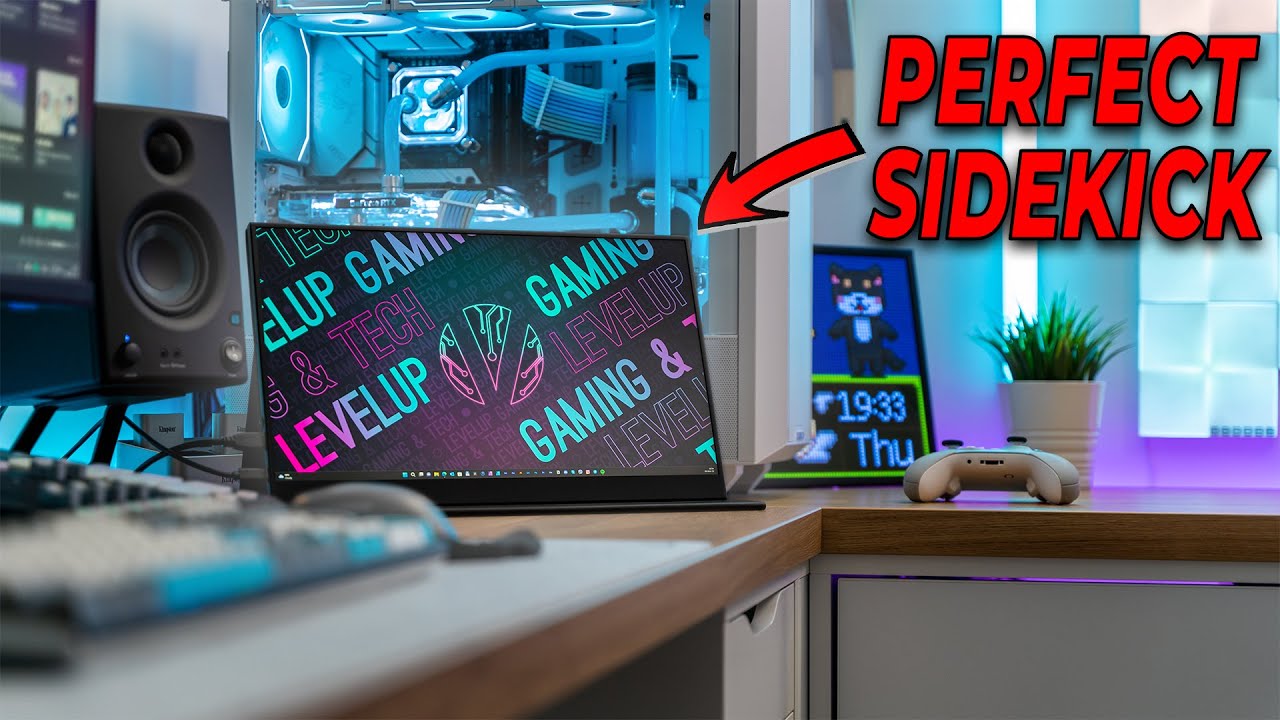 UPerfect Portable Monitor - 1440p on 17.3 screen size - INSANE! - YouTube