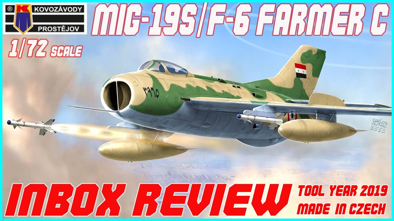 KP MODEL(KO PRO) 1/72 Mikoyan-Gurevich MIG-19S/F-6 FARMER C INBOXING ...