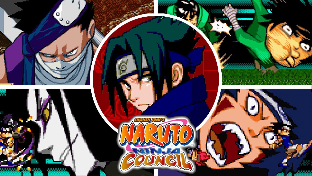 ALL BOSSES in NARUTO NINJA COUNCIL + Ending and Credits (4K) - YouTube