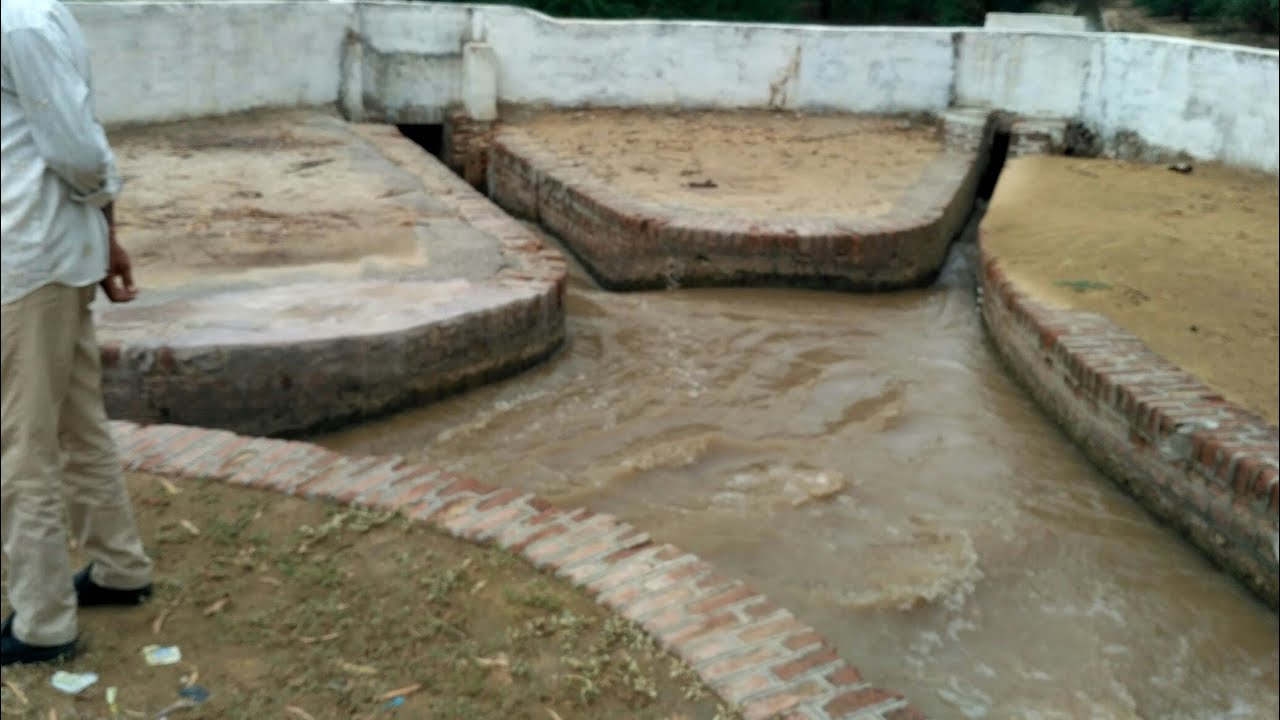 Canal Head Regulator with proportionate water Distribution in Indira ...
