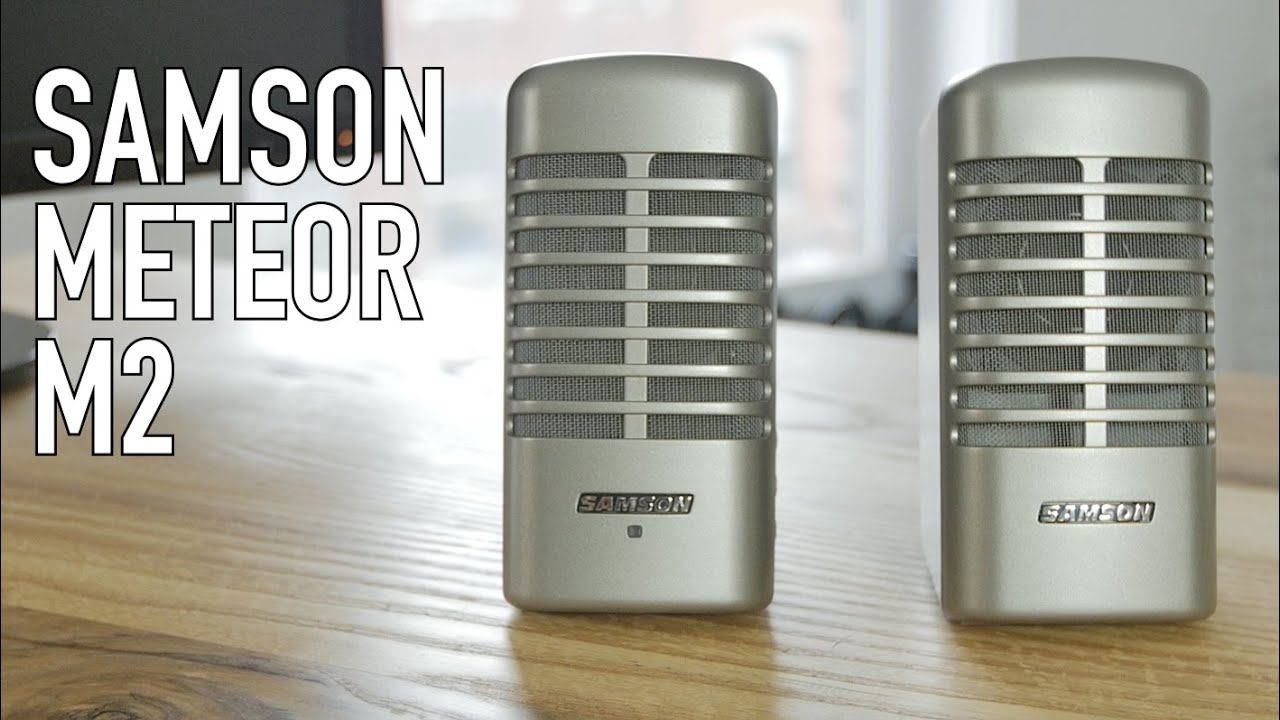 Samson Meteor M2 Desktop Speakers Review | How Do They Sound? - YouTube