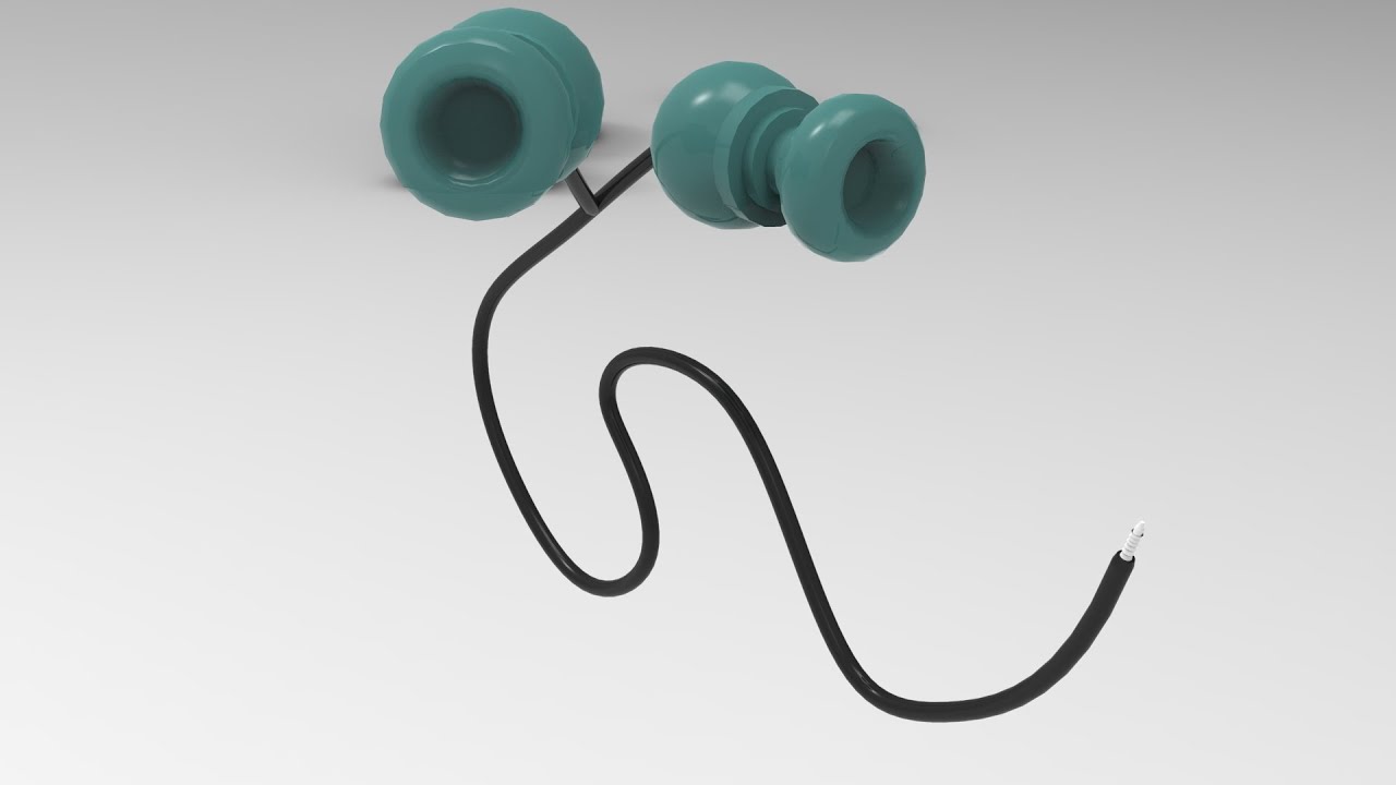 How to model a ear plug in maya - YouTube