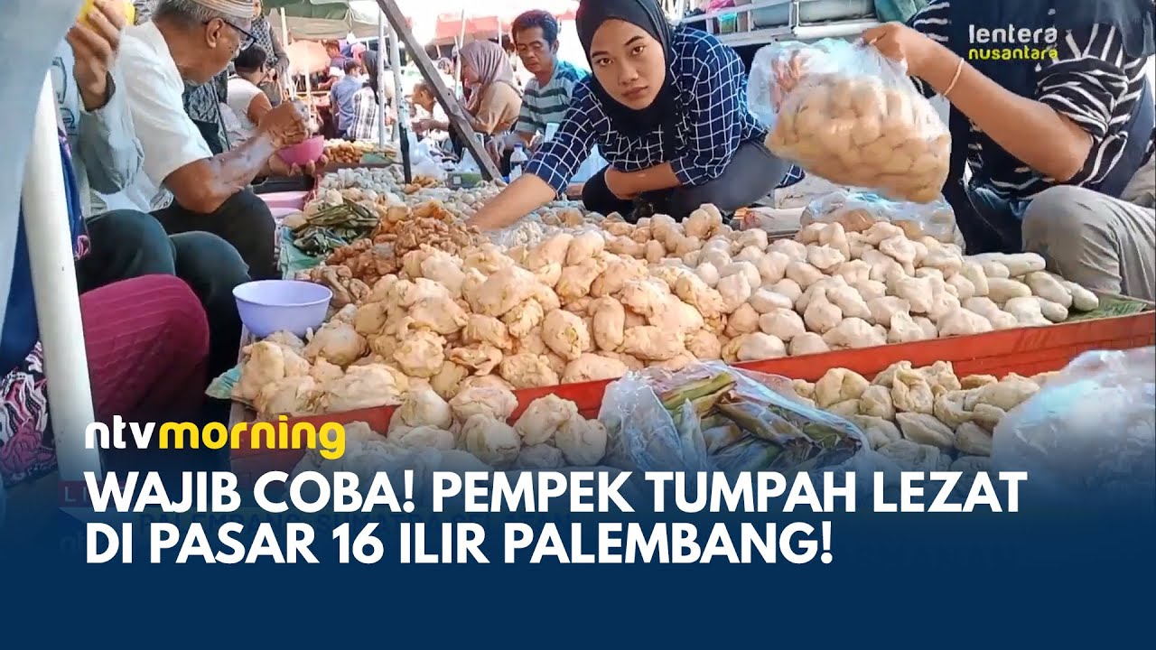 Pempek Tumpah di Pasar 16 Ilir Palembang, Surga Pecinta Kuliner Murah ...