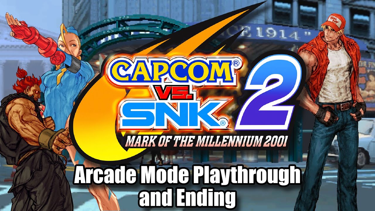 This Roster is Crazy! | Capcom Vs. SNK 2 Playthrough and Ending - YouTube